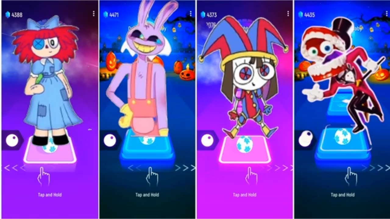 [Amazing Digital Circus] Jax 🆚Pompi 🆚Ragatha 🆚 Caine - YouTube