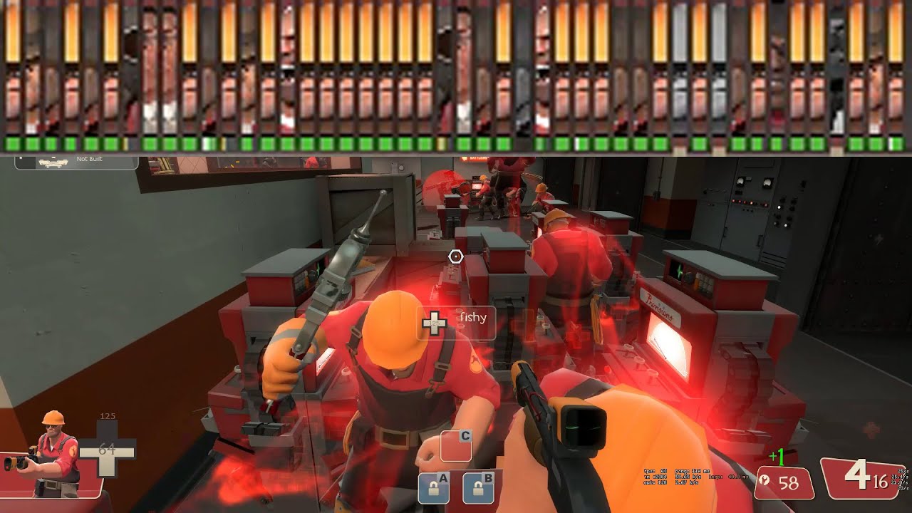 [TF2] - What 100 players on Junction looks like (50 vs 50) DEFENSE ...
