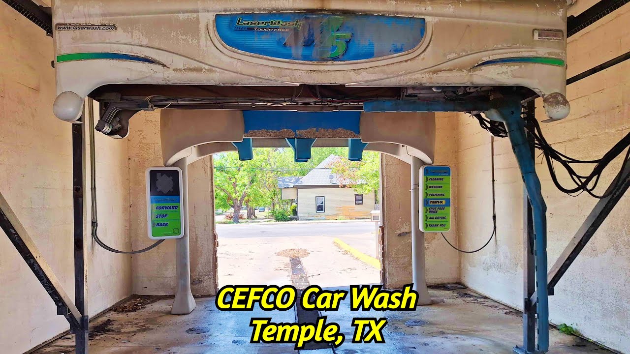 No. 34: Terrible Car Wash at a Cefco Gas Station/Car Wash in Temple, TX - PDQ Laserwash M5 - YouTube