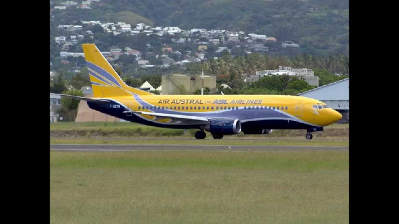 Air Austral par ASL Airlines France @ Roland Garros airport (RUN/FMEE ...