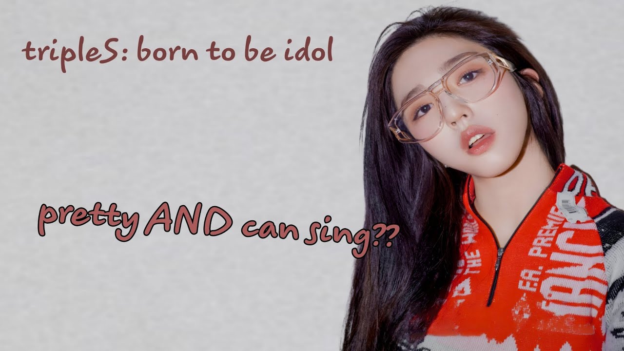 All Times S14 Park SoHyun Of tripleS Has Sang - YouTube