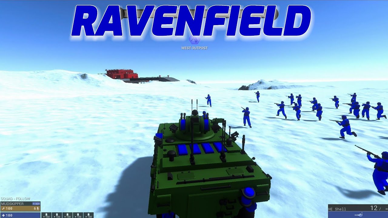 Ravenfield: Insane Combat Scenarios & Gameplay Highlights |Glacier Map ...