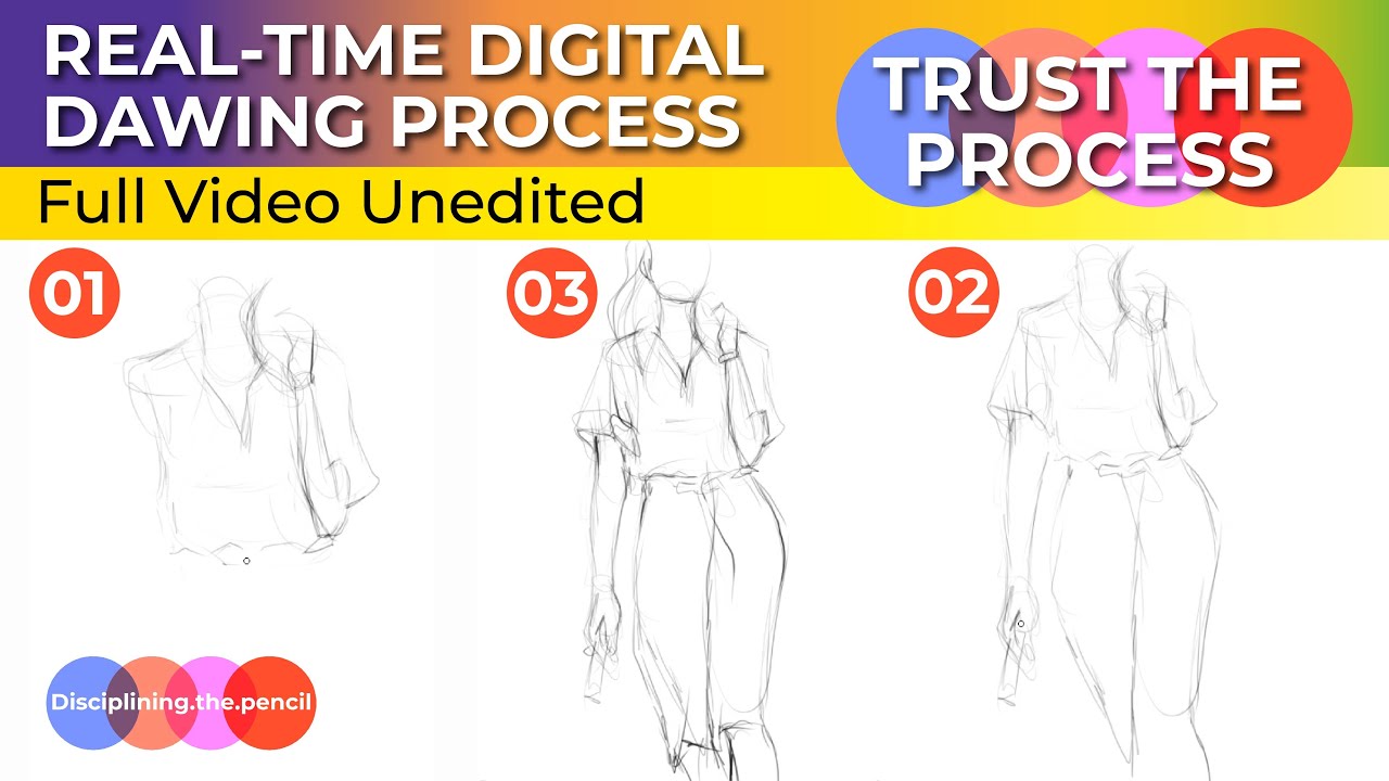Mastering Human Anatomy | Daily Figure Drawing Challenge | 3 drawing on ...