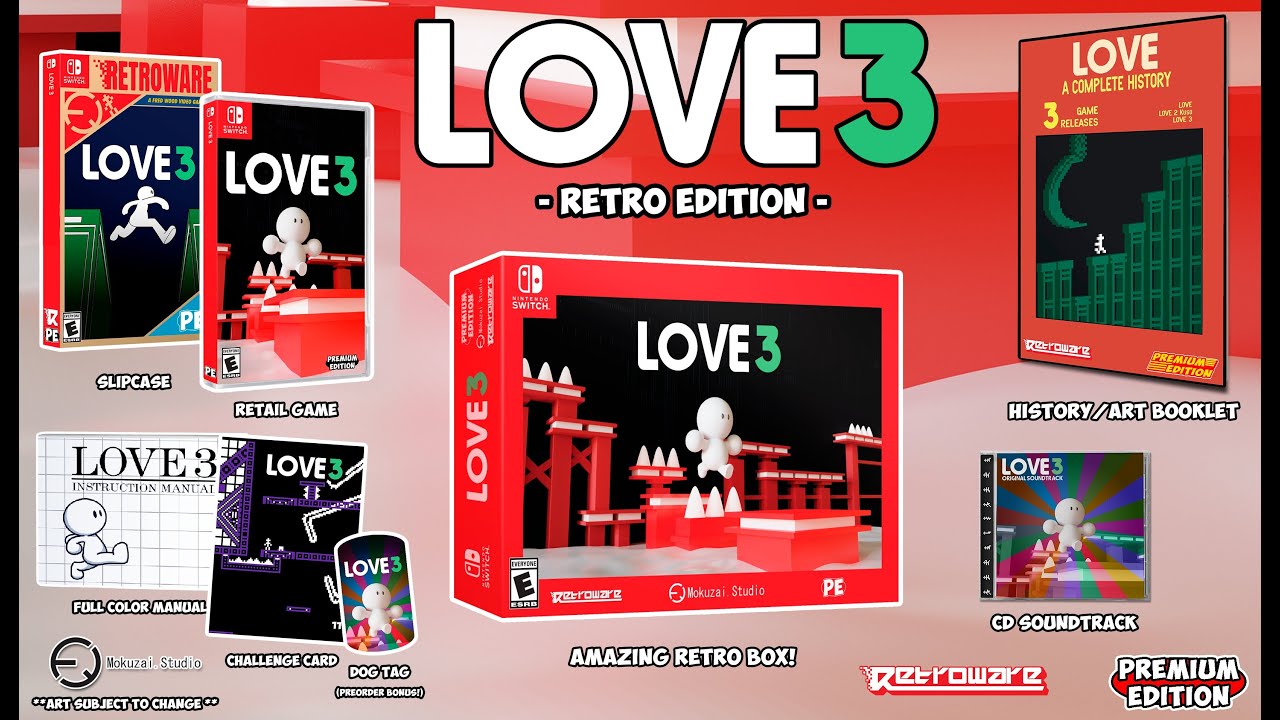 Love 3 - Nintendo Switch Physical Release - YouTube
