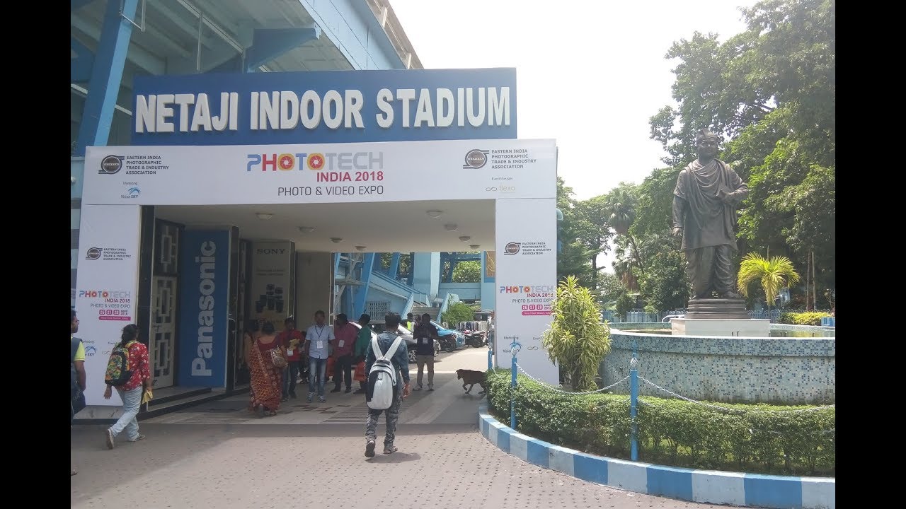 PHOTO TECH 2018 NETAJI INDOOR STADIUM - YouTube