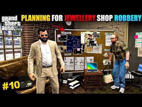 GTA 5 in Android chikki emulator gameplay #BIG ROBBERY PLANNING |OPEN ...