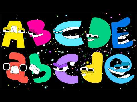 Happy ABC Song for Kids | A–Z Alphabet Characters (Uppercase & Lowercase) | Fun ABC Learning