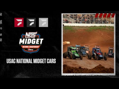 LIVE: USAC Indiana Midget Week at Bloomington Speedway - YouTube