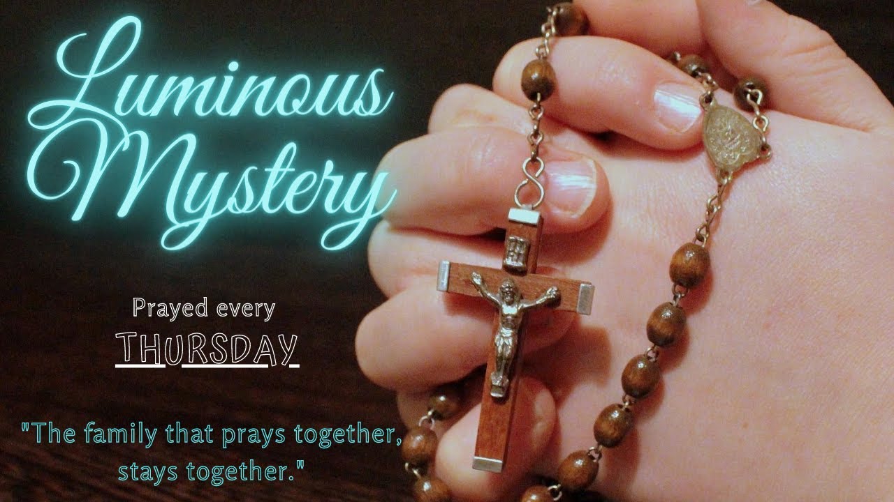 Luminous Mysteries | Holy Rosary | Thursday Rosary - YouTube