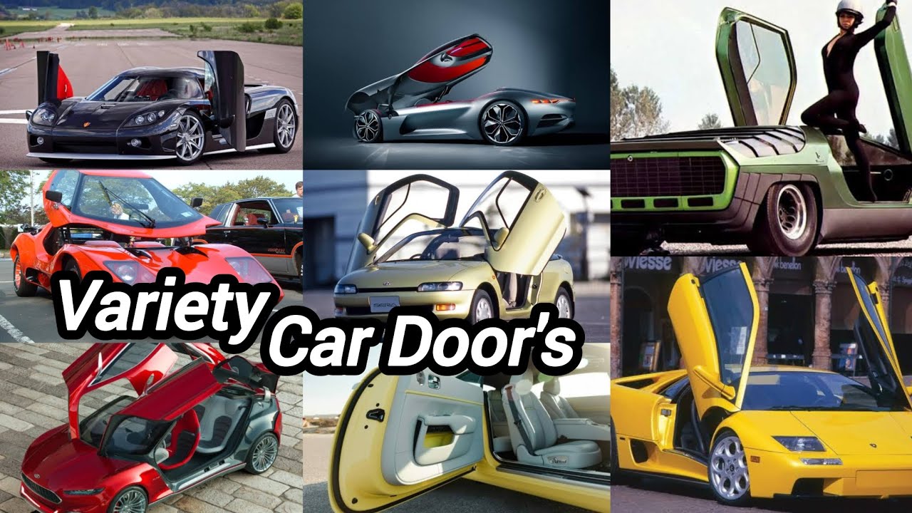 Different type of car doors 🚘 | Auto Magazine - YouTube