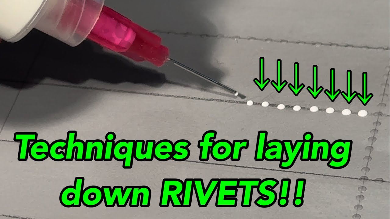 S-64E RC Sky Crane glue rivet Techniques - YouTube