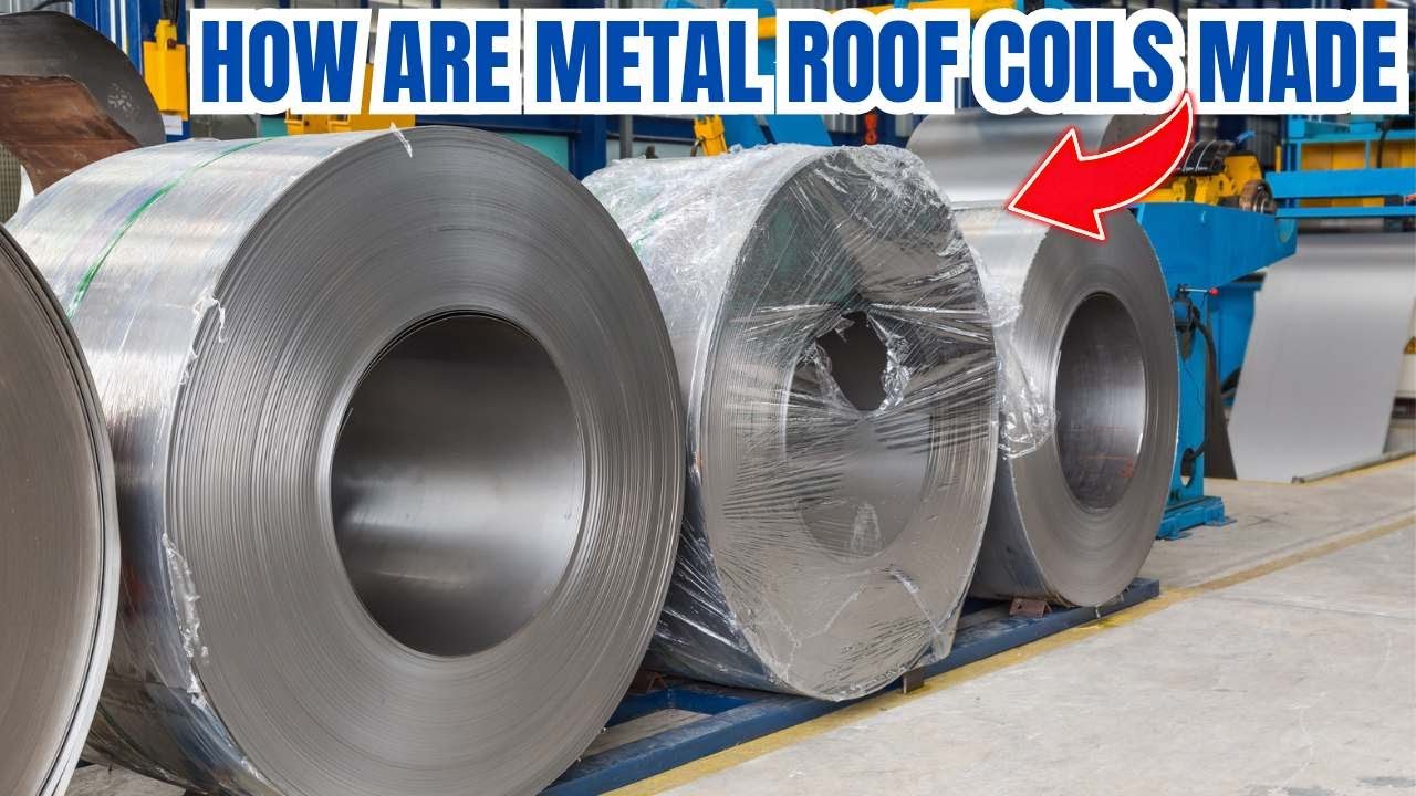 How are metal roof coils made - YouTube