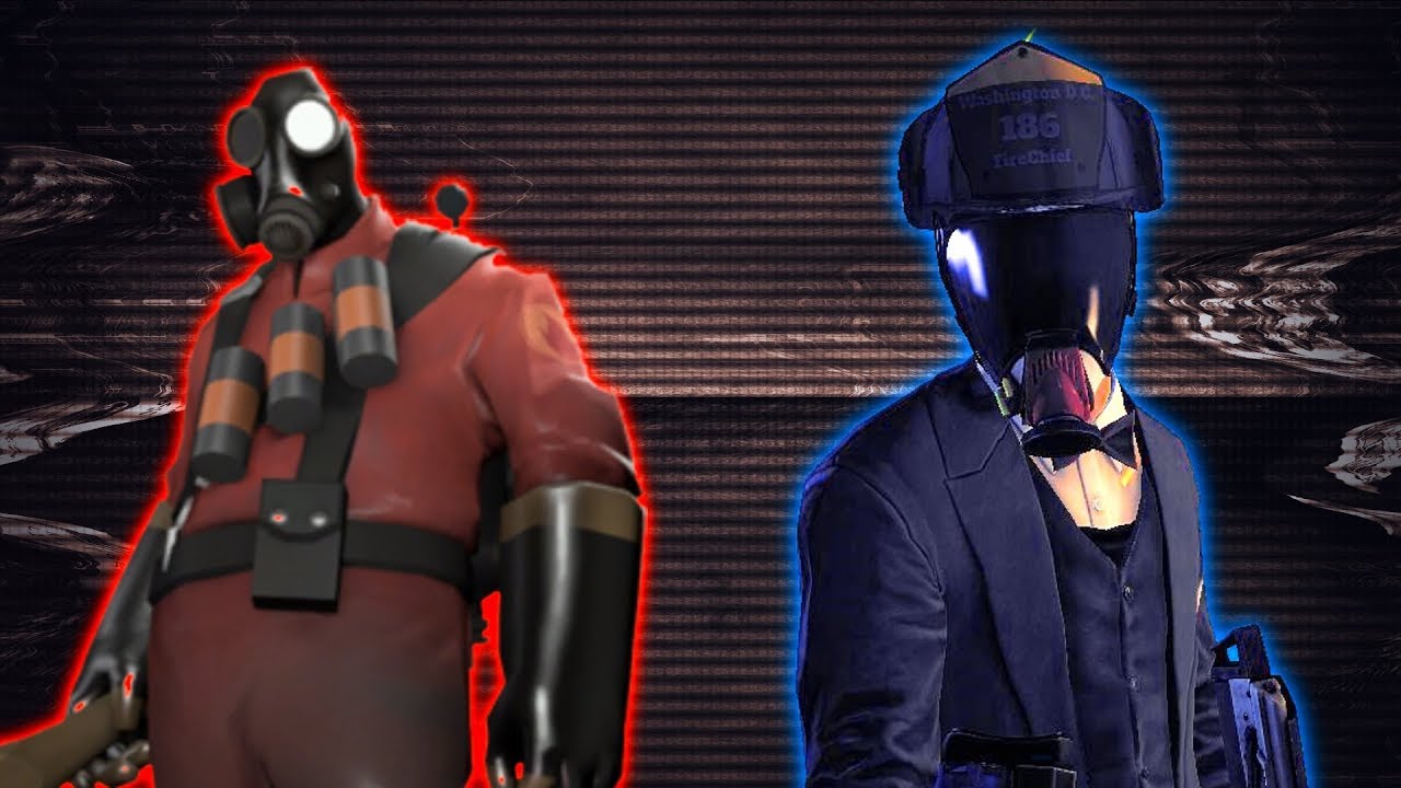 PAYDAY 2: Team Fortress 2 Pyro Build - YouTube