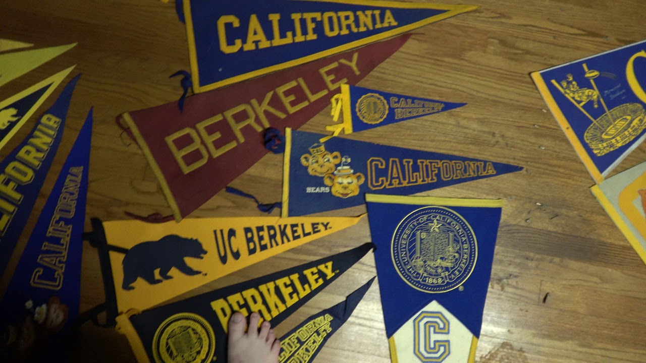 Cal Bears pennant collection - YouTube