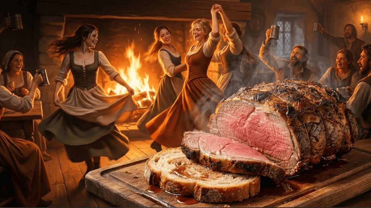 The Medieval Tavern Roast Beef 🥩 Chaucer’s Secret Recipe - YouTube