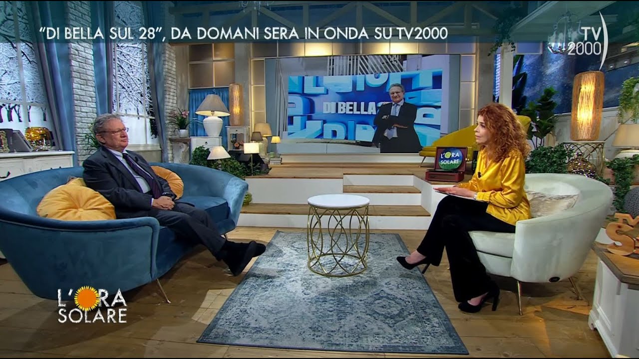 L'Ora Solare (TV2000) 5 marzo 2024 - Antonio Di Bella e Roberta Capizzi ...