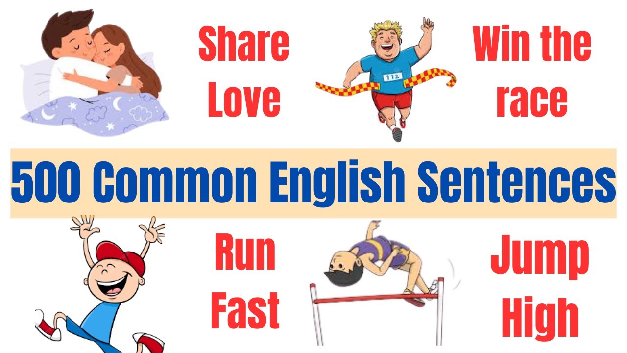 500 Common English Sentences| Daily Uses English Sentences for ...