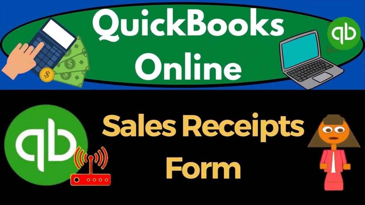 Sales Receipts Form 1400 QuickBooks Online 2023 - YouTube