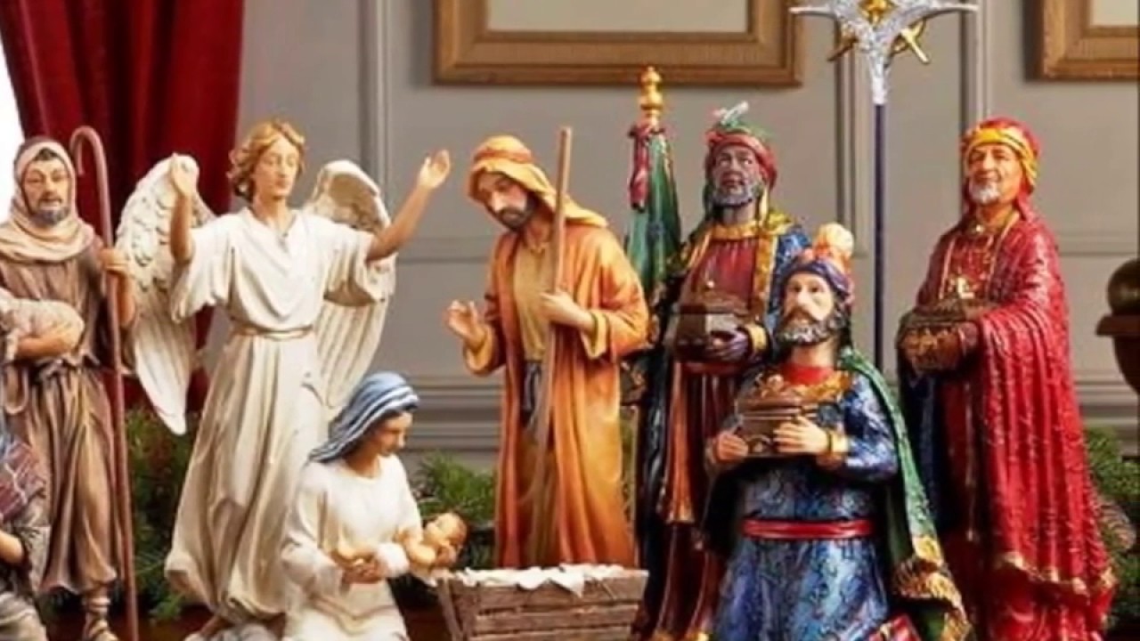 Three Kings Gifts 14 Piece The Real Life Nativity, 7 Inch - YouTube
