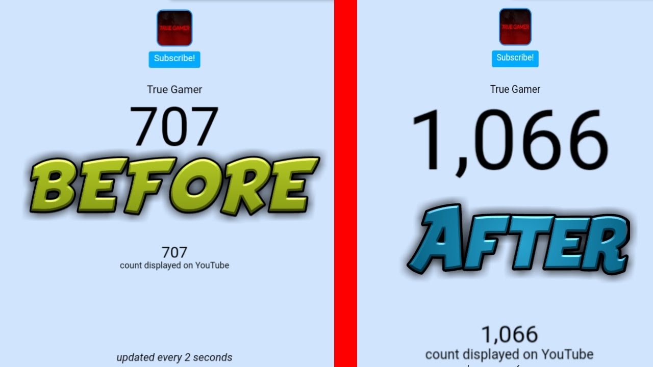 Live Subscriber Count: Road To 1k Subs - YouTube