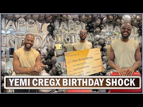How Yemi Cregx Was Surprised On His Birthday Celebrations #BBTITANS ...