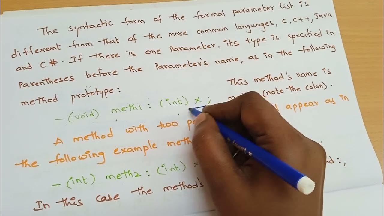 Unit IV - Lecture 09 ADT's in Objective C - part 01 - YouTube