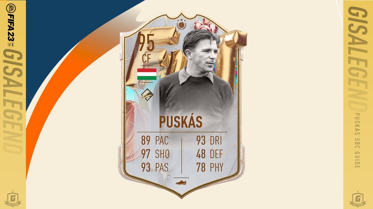 FIFA 23 FUT Birthday Icon Ferenc Puskas SBC Guide – 95 Rated, 1m Spend ...