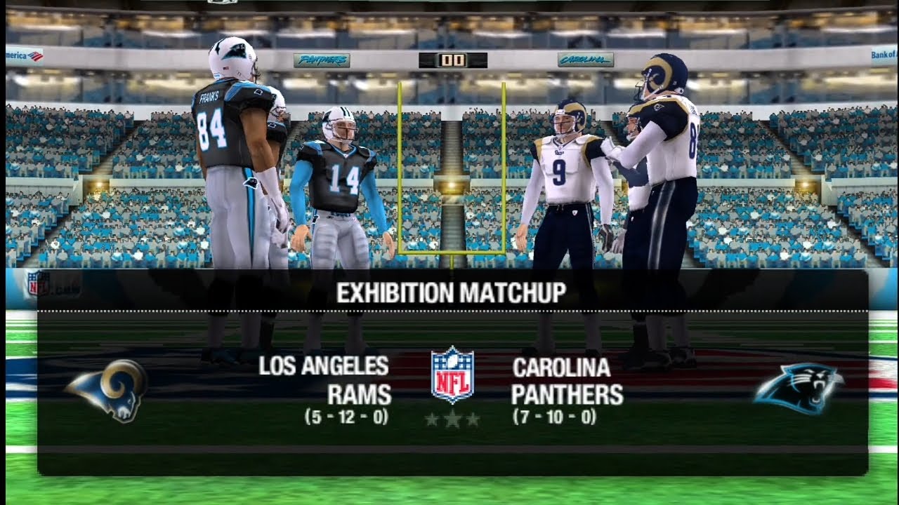 Madden 12 PSP Modded [2024-25 Rosters/Teams] Rams Vs. Panthers - YouTube