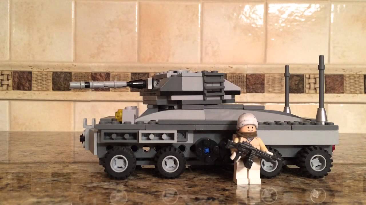 Lego Custom BTR-90 - YouTube