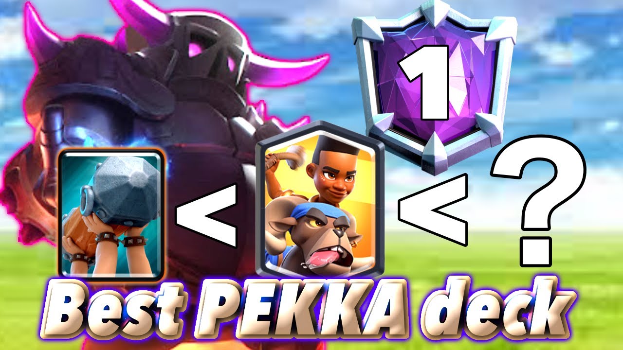 This is the best PEKKA deck in this season🤣-Clash Royale - YouTube