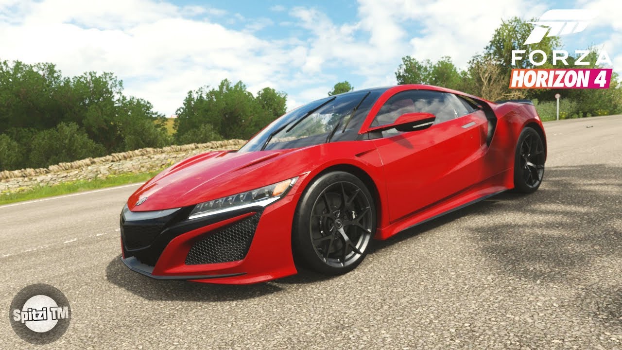 Forza Horizon 4 - Acura NSX | Gameplay - YouTube