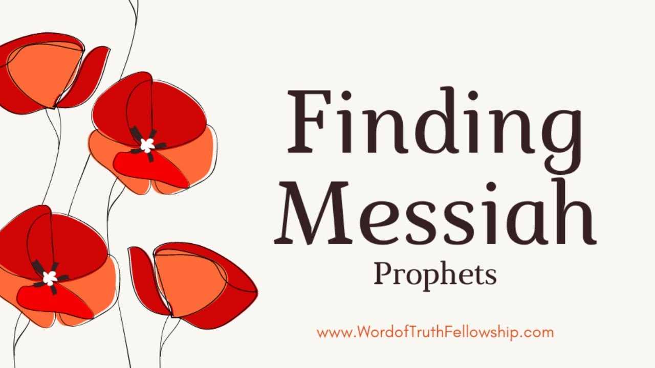 Finding Messiah - Prophets - YouTube