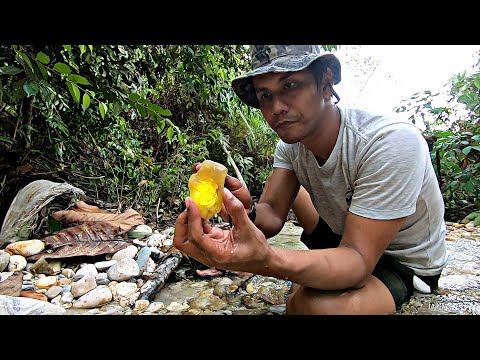 Pemburu emas pasti ngiler melihat lokasi saya mencari batu akik ini !!