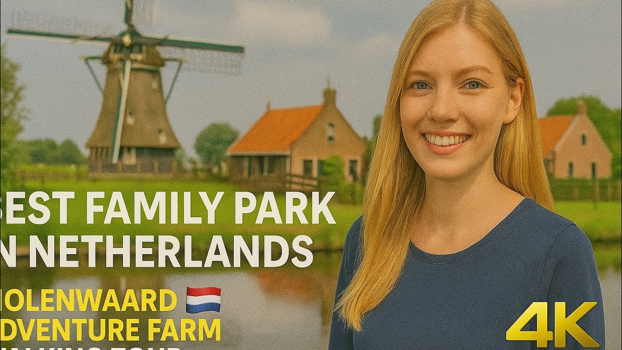 Best Family Park in Netherlands 🇳🇱 Molenwaard Adventure Farm Walking ...