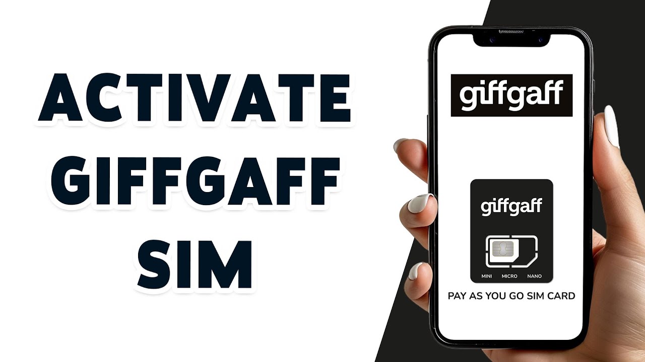 How To Activate GiffGaff SIM 2024 - YouTube