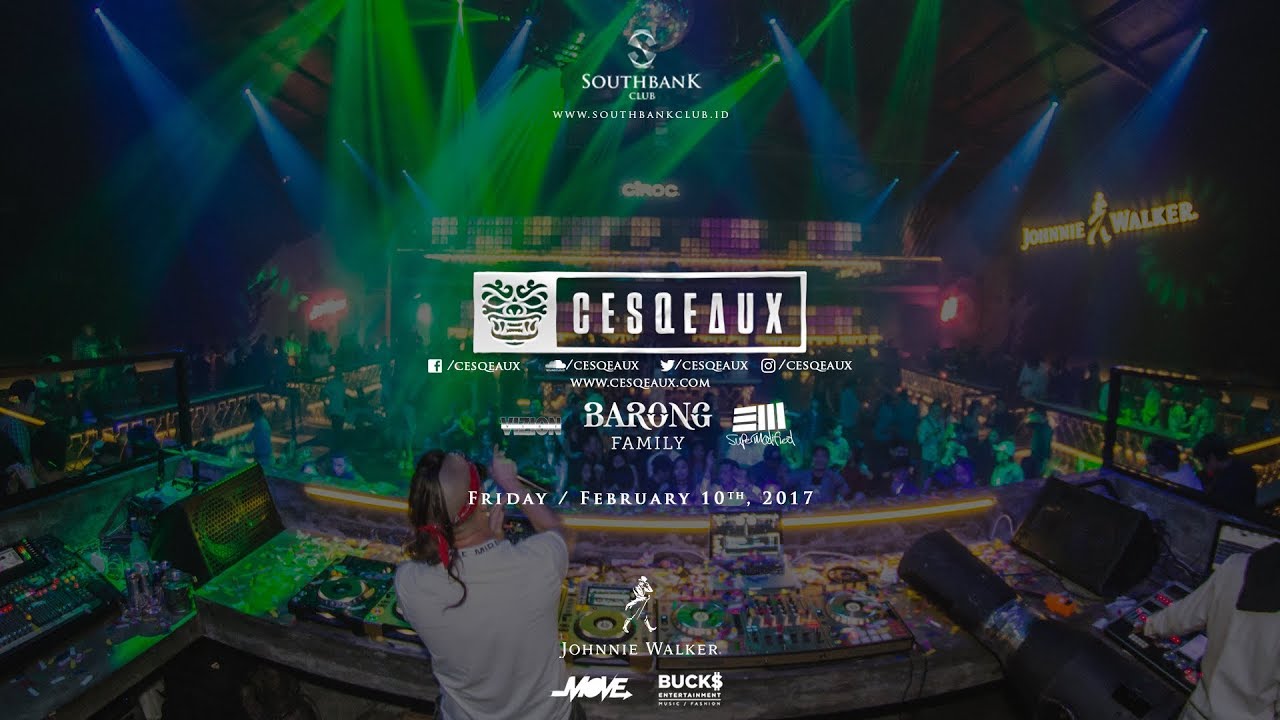 [OFFICIAL AFTERMOVIE] Cesqeaux at Southbank Club Bandung - YouTube