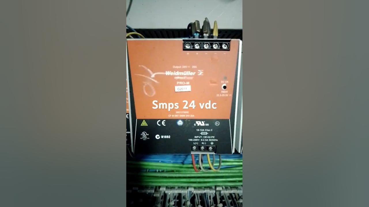 Weidmuller smps - YouTube