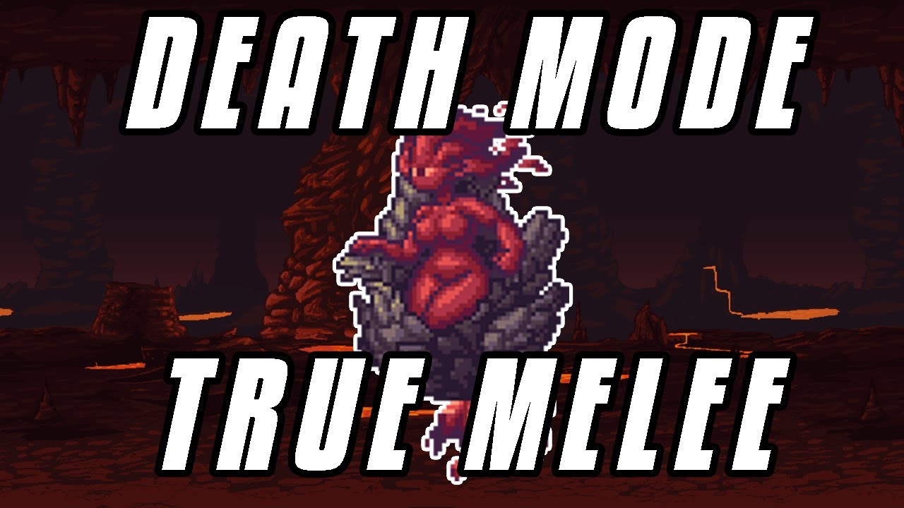 Death Mode Brimstone Elemental True Melee Fight - YouTube