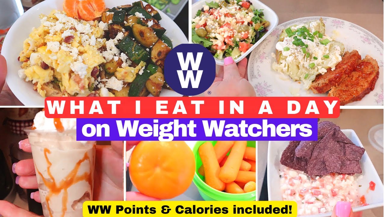 WHAT I EAT IN A DAY on WEIGHT WATCHERS 😋 CREAMI CREAMICCINO | WW POINTS ...