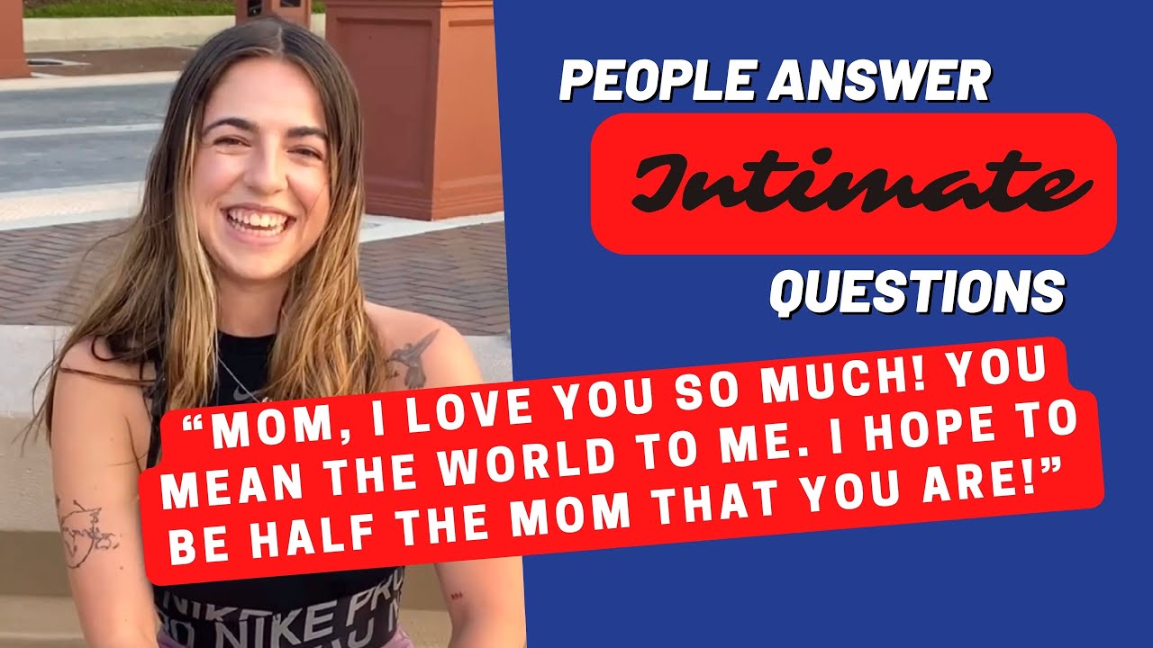 “Mom I Love You So Much. I Hope To Be Half The Mom You Are!” (The ...