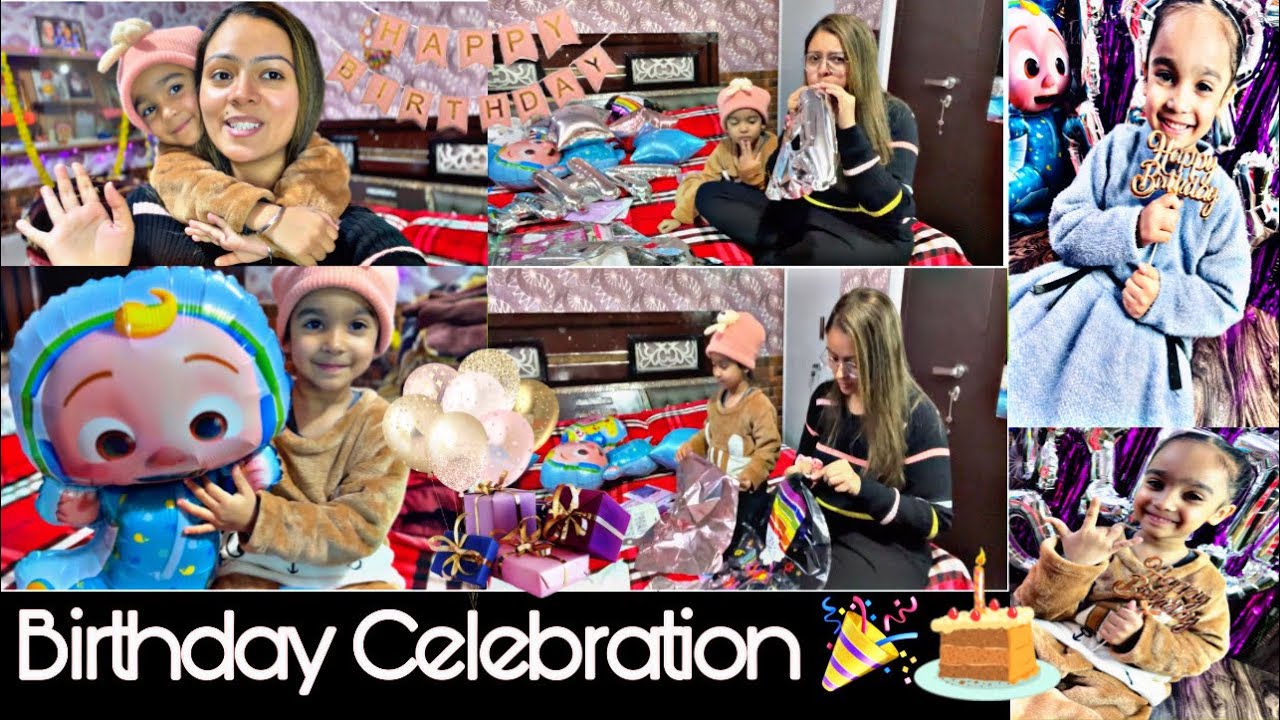VLOG / Mehar Ka Kiya BIRTHDAY Celebration 🎉 🥳🎂 Cake Pe Mehar Ka ...