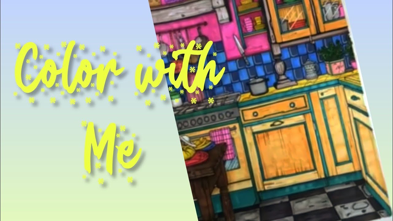 13- color with me ️#markers #markerart #drawing #satisfying #art - YouTube