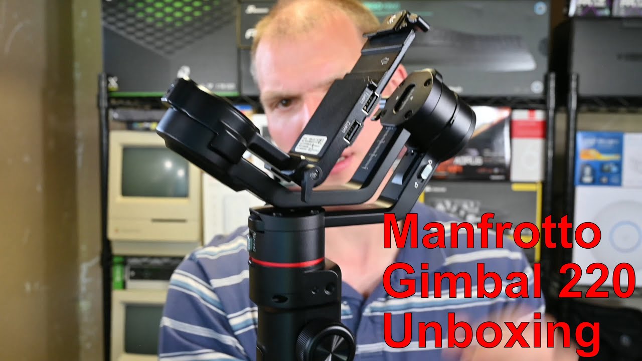 Manfrotto Gimbal 220 - Unboxing - YouTube