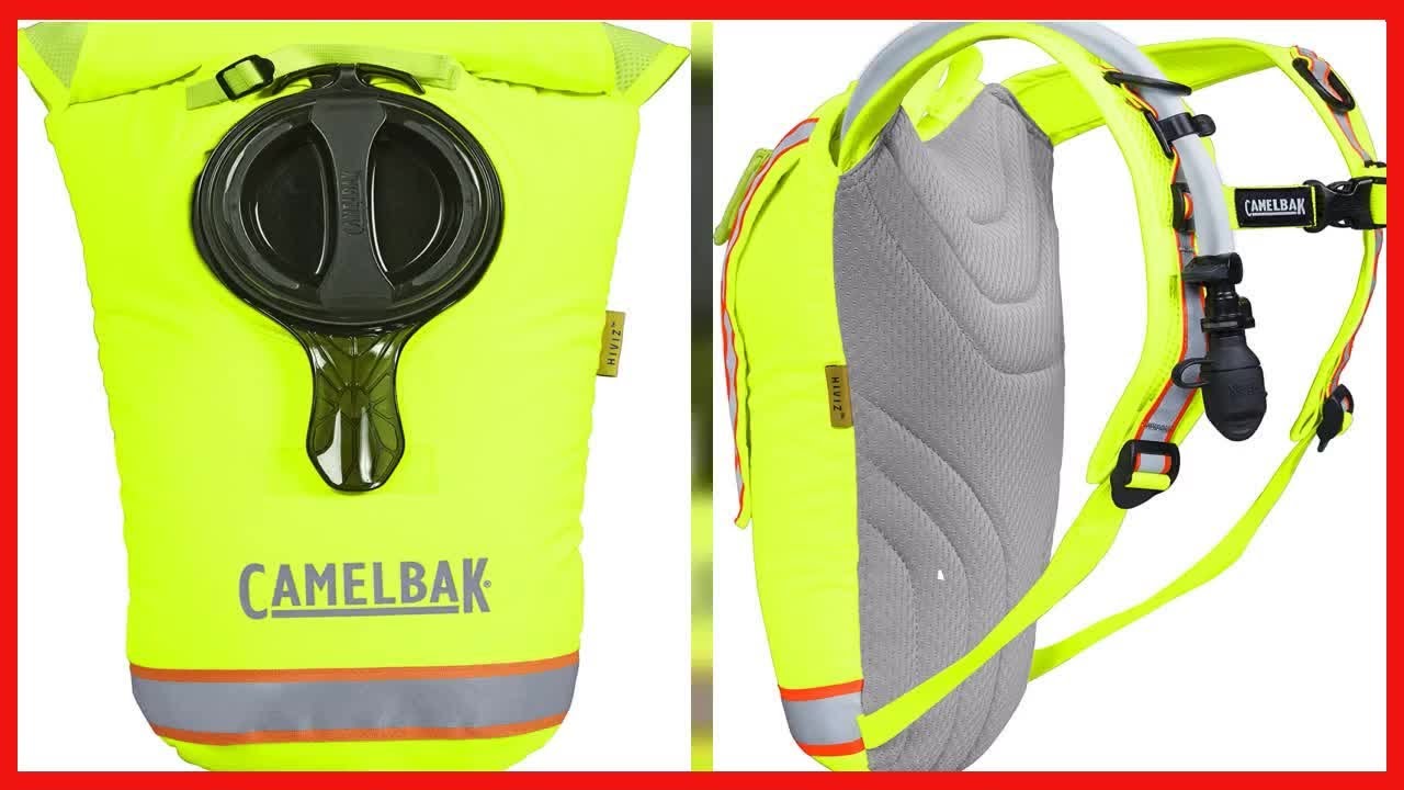 CamelBak Hi Viz Hydration Pack with 85oz 2 5L Mil Spec Crux Reservoir ...