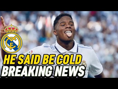 ENDRICK INTERVIEW SPEECH SAID YOU HAVE TO BE COLD - REAL MADRID ...