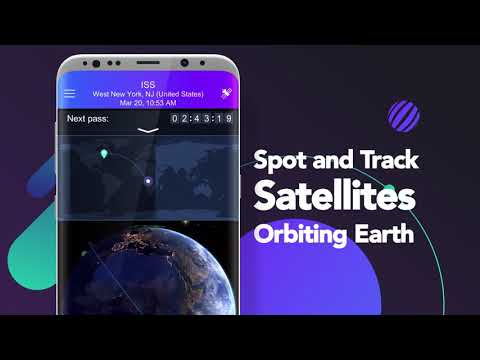 Satellite Tracker – spot and track satellites orbiting Earth