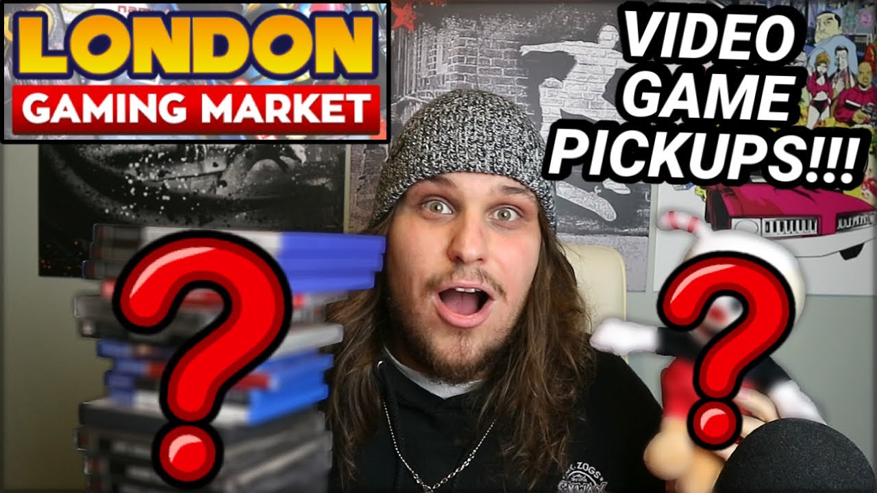 LONDON GAMING MARKET VIDEO GAME PICKUPS!!! - YouTube