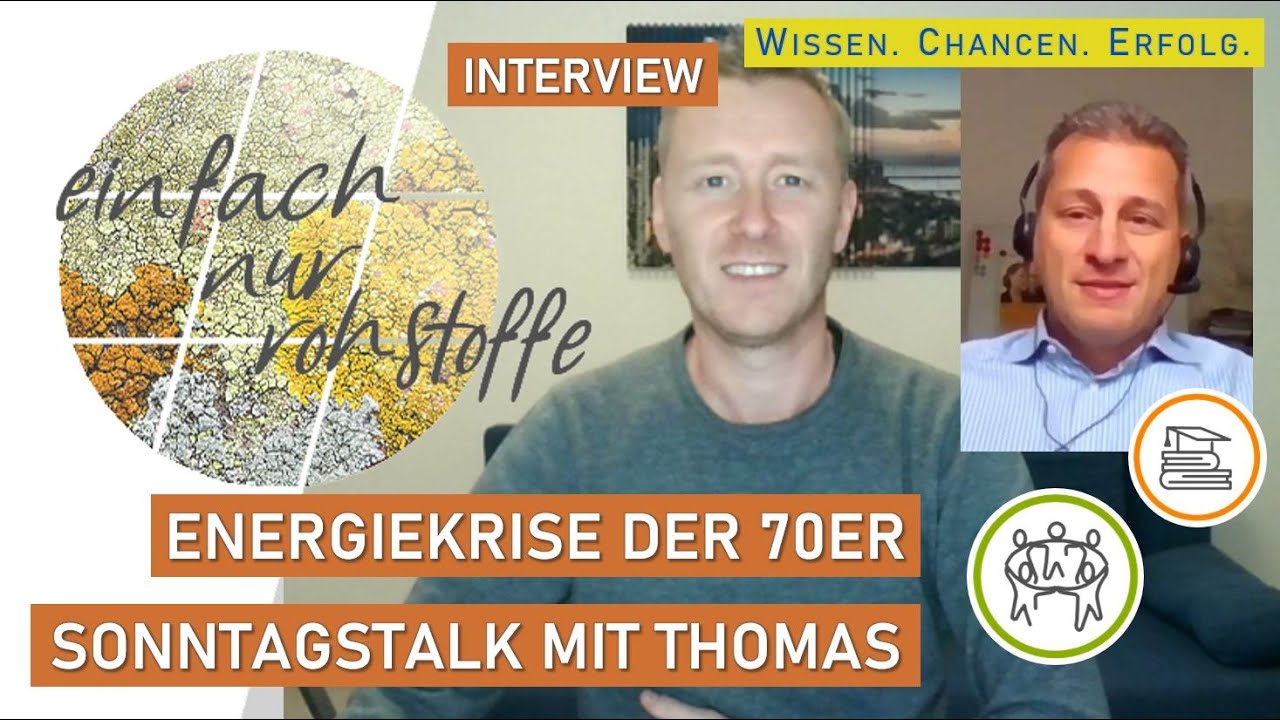 Sonntagstalk mit Thomas – Energiekrisen der 1970er und heute: Die ...