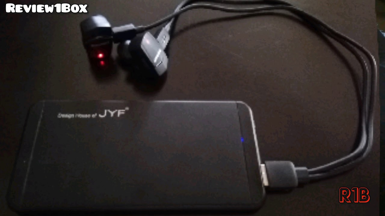 JYF designed Metal Power Bank Review - YouTube