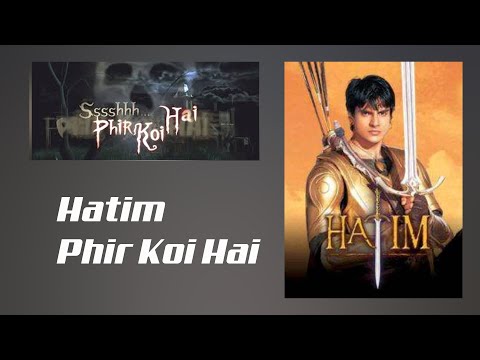 Ssshhhh Phir Koi Hai is now on MX Player & Hatim on Airtel XStream || 2020